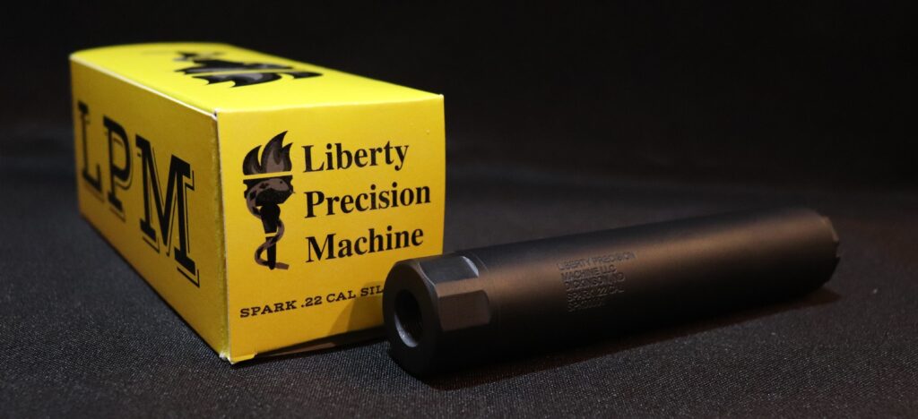 Spark .22 Caliber Rimfire Silencer – Liberty Precision Machine