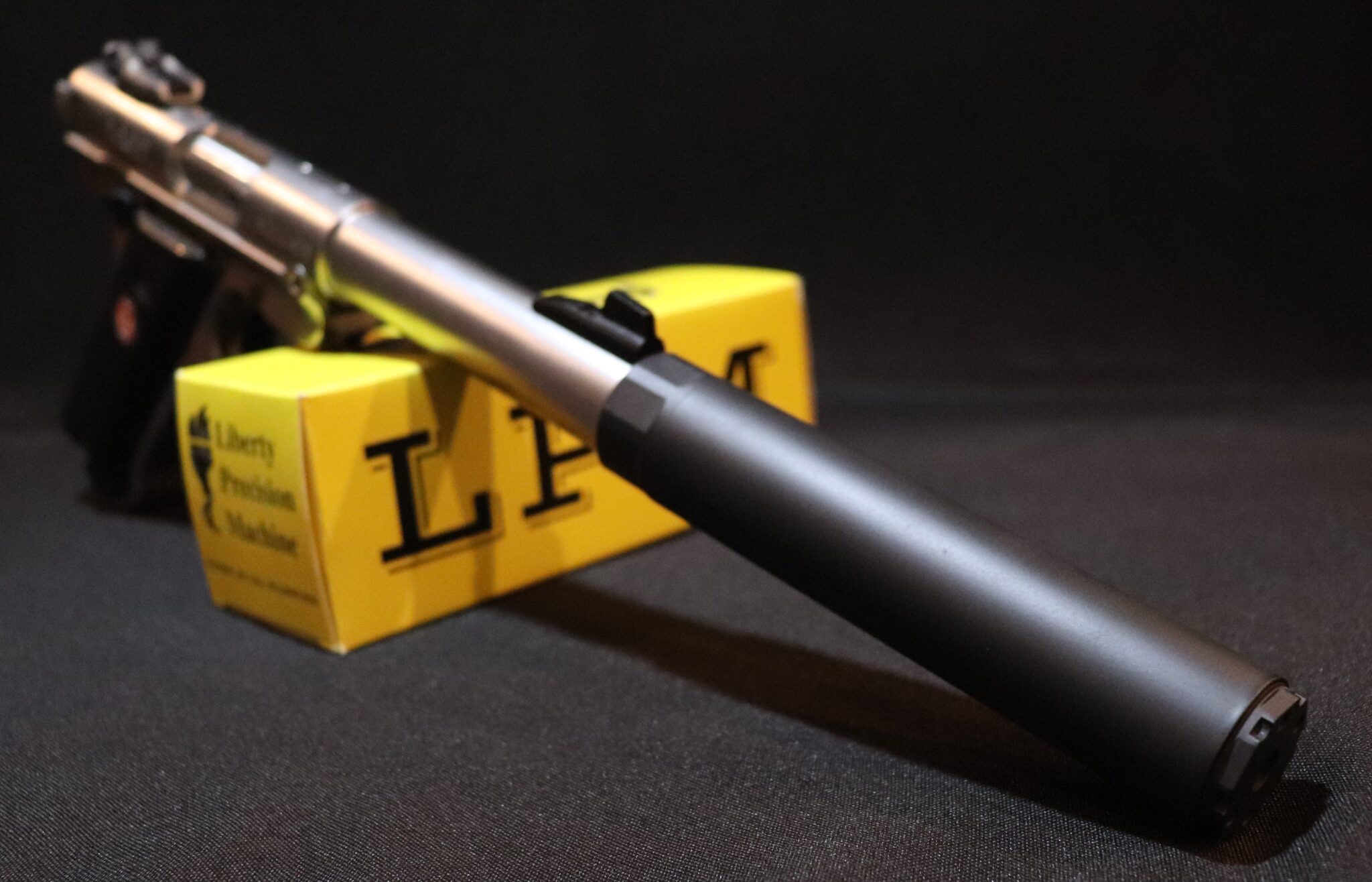 Spark .22 Caliber Rimfire Silencer – Liberty Precision Machine